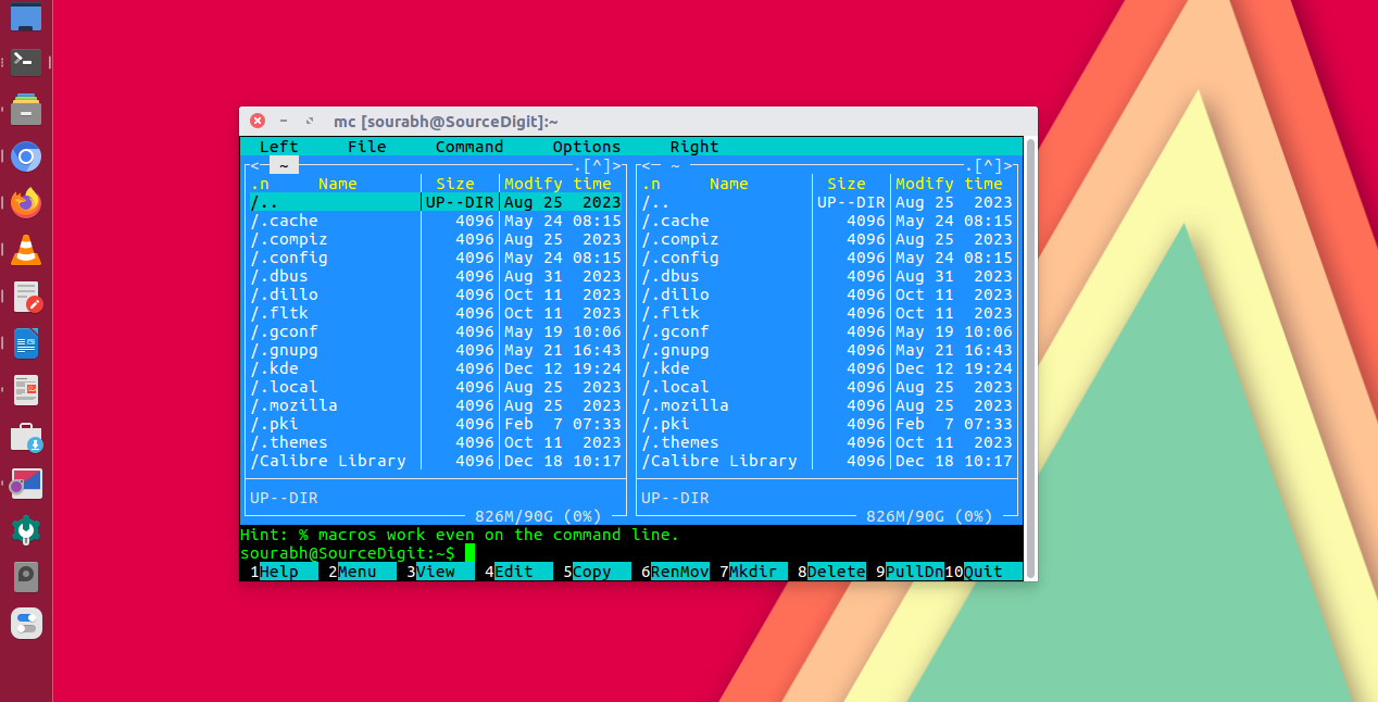 How To Install Midnight Commander Terminal File Manager On Linux Ubuntu